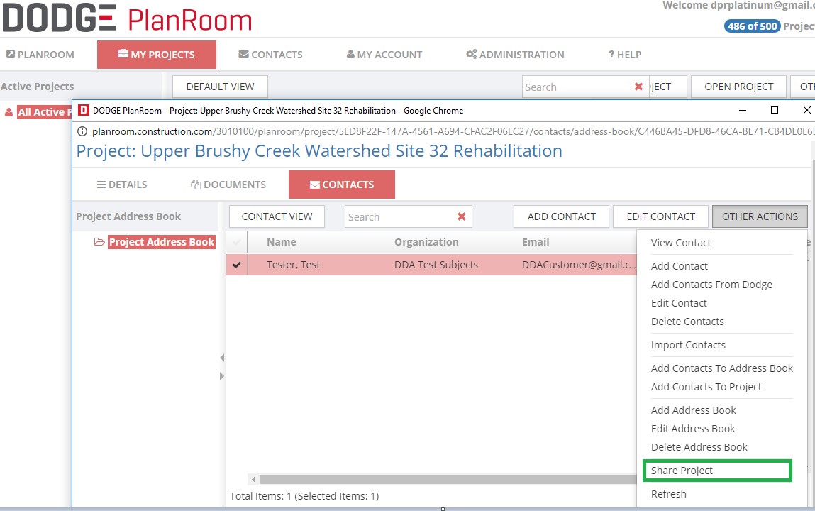 Dodge PlanRoom - Help -Planroom-Collaboration